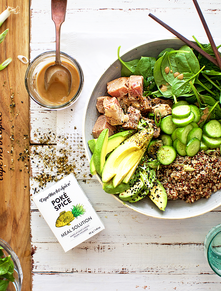 Cape Herb and Spice - TUNA & QUINOA POKÉ BOWL